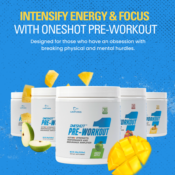 Oneshot Pre Workout Powder, Best Pre-Workout Powder - Limitless X