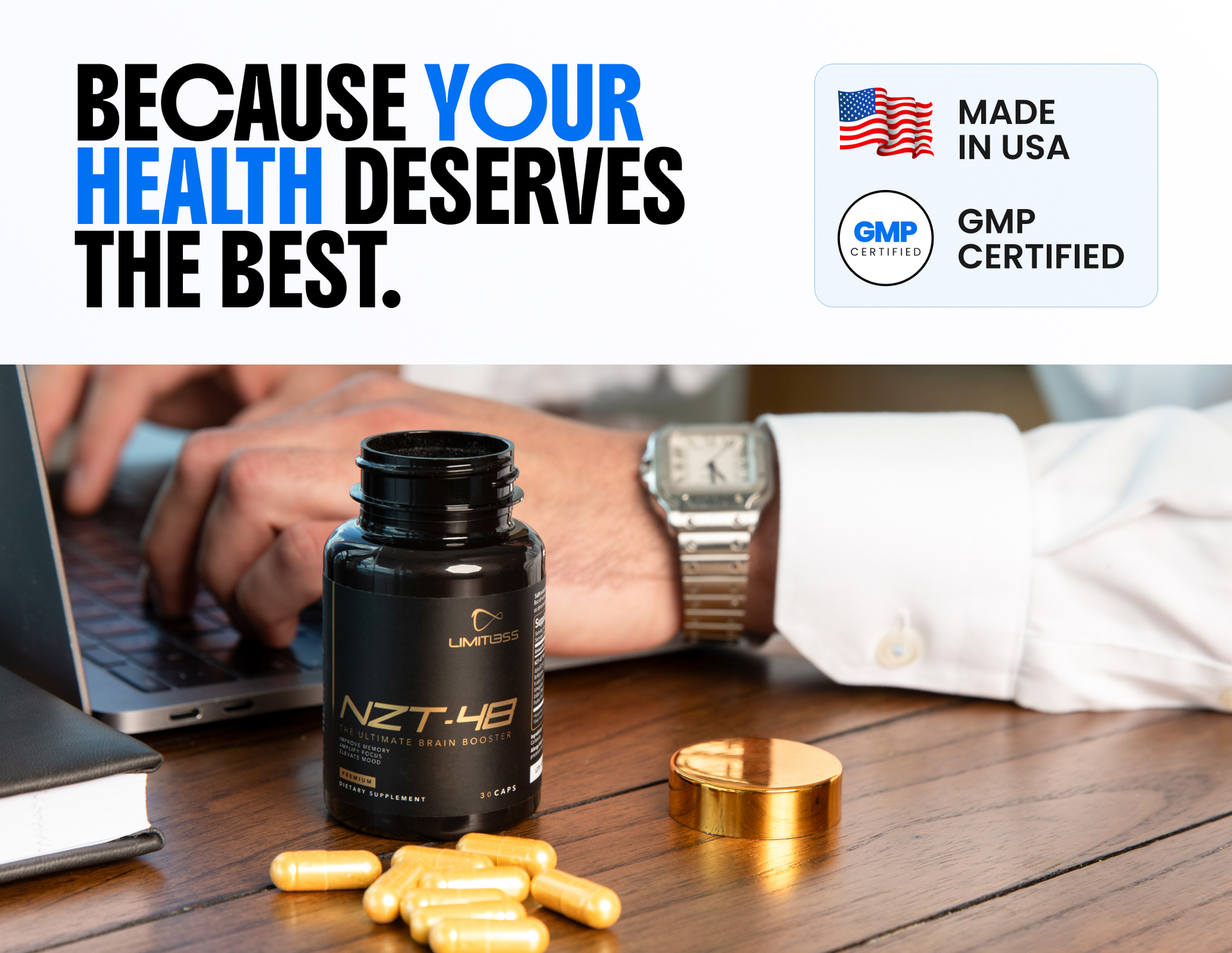 NZT-48, The Limitless Pill, Real Limitless Pill - Limitless X