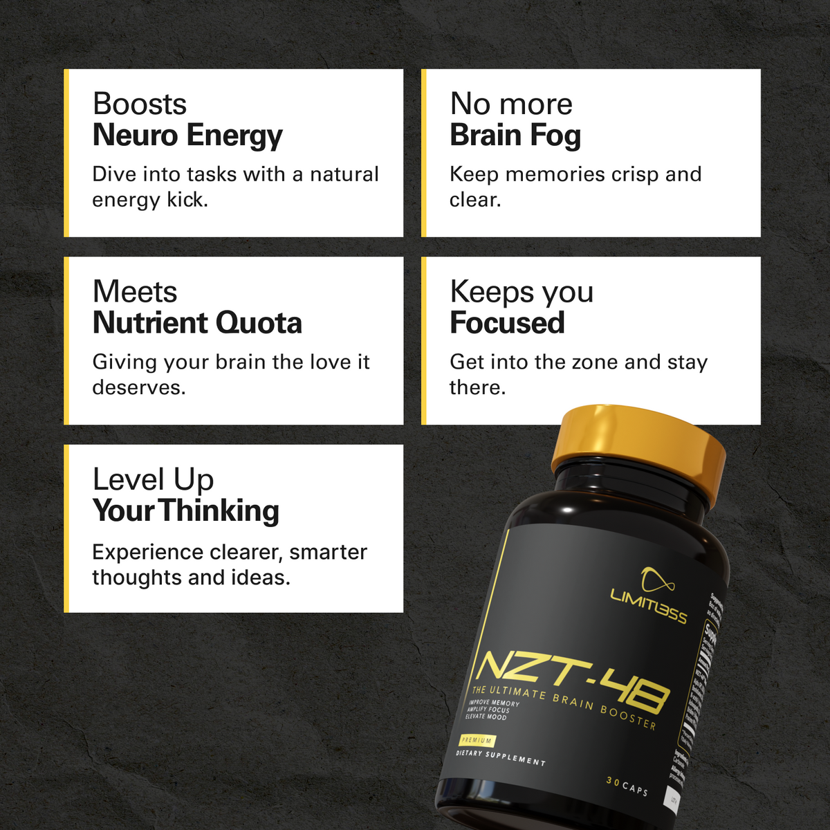 NZT-48, The Limitless Pill, Real Limitless Pill - Limitless X