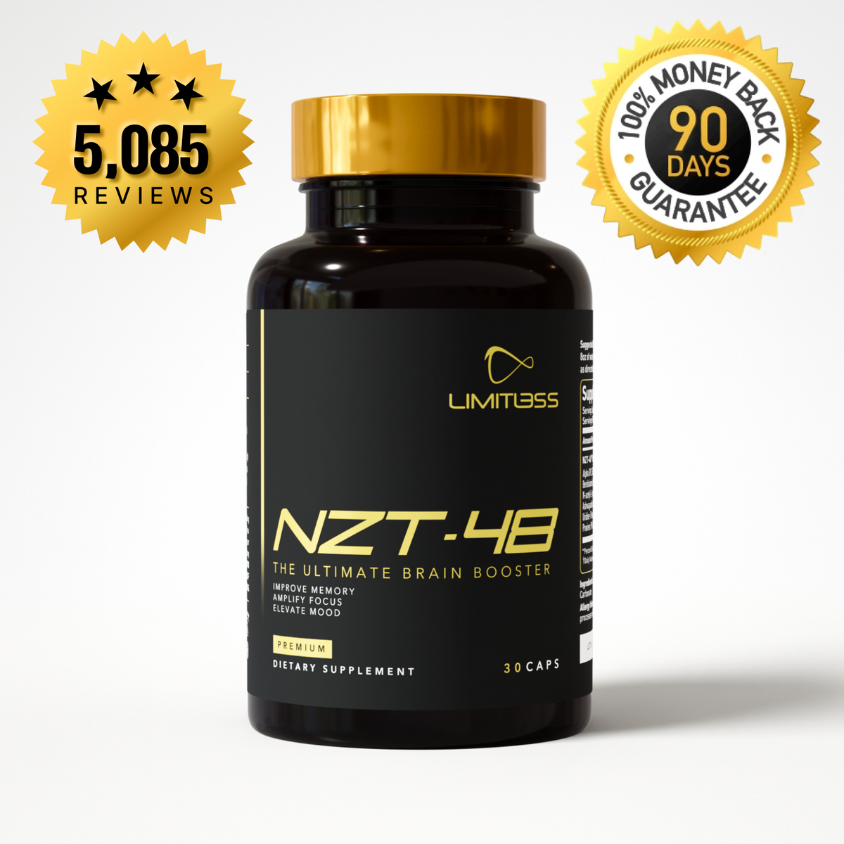 NZT-48, The Limitless Pill, Real Limitless Pill - Limitless X