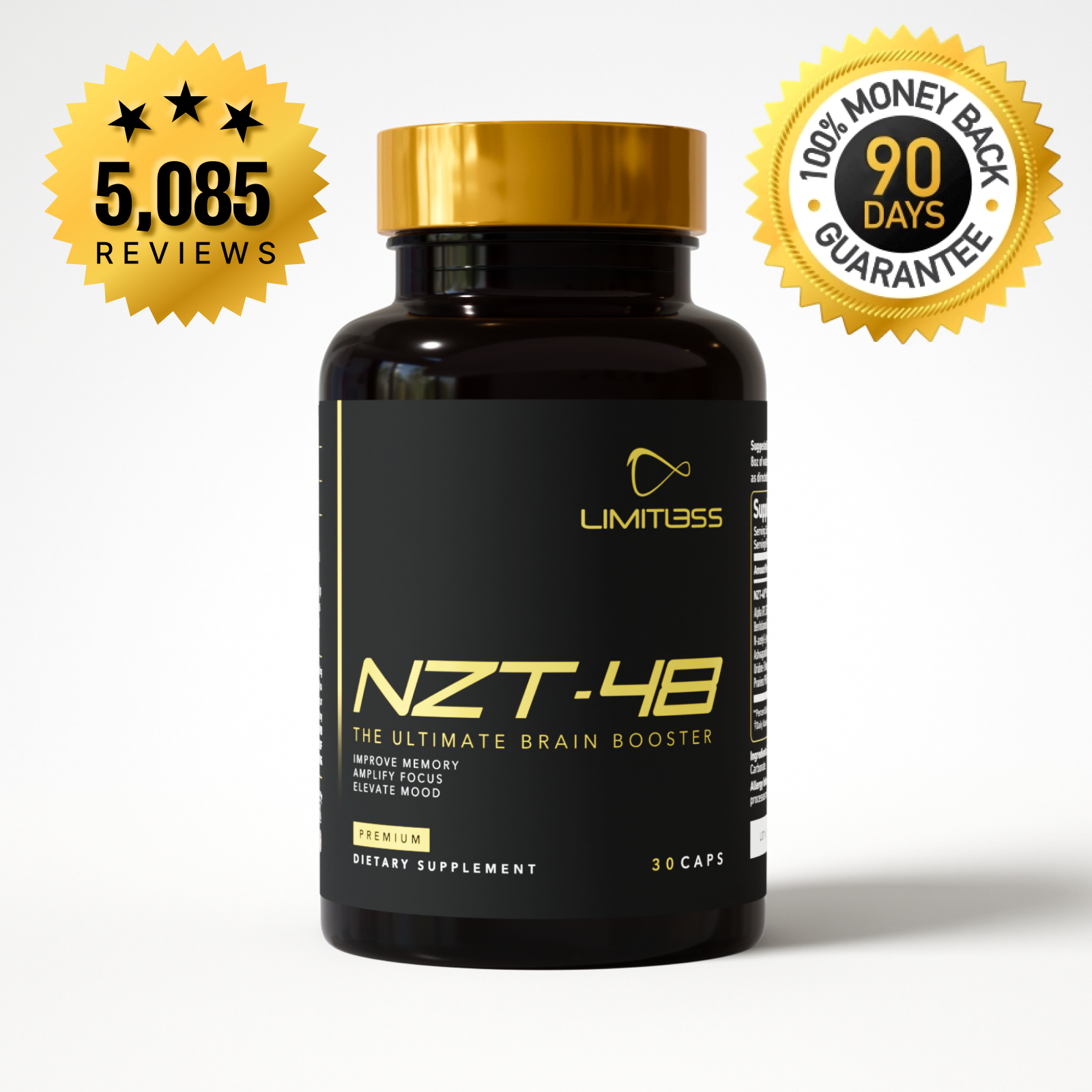NZT-48, The Limitless Pill, Real Limitless Pill - Limitless X
